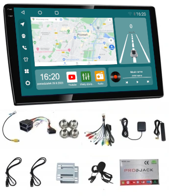RADIO GPS ANDROID 10 CALI 2 DIN CARPLAY WIFI USB 8/256GB MODEM SIM